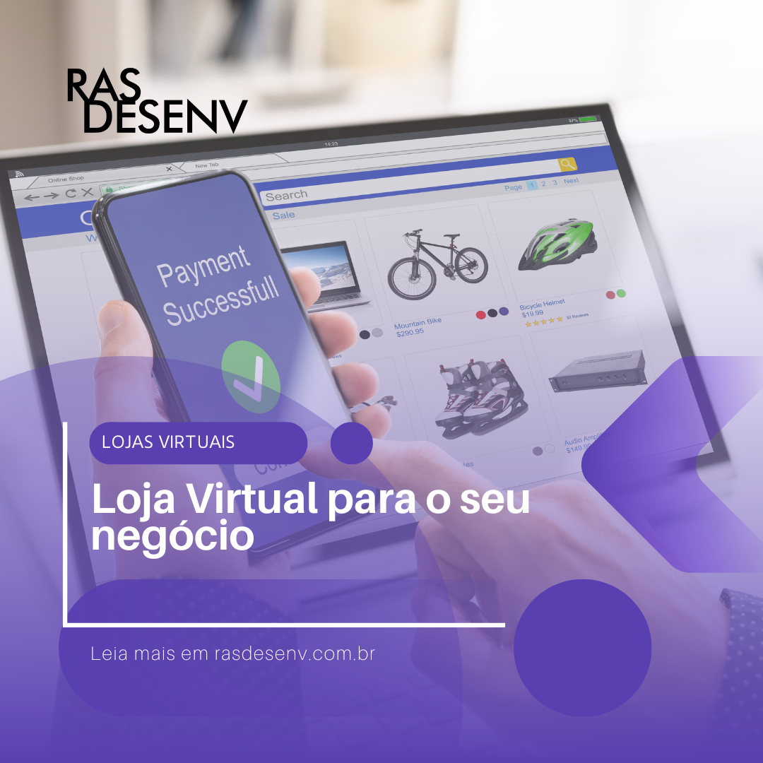 Lojas Virtuais e Ecommerce - RasDesenv
